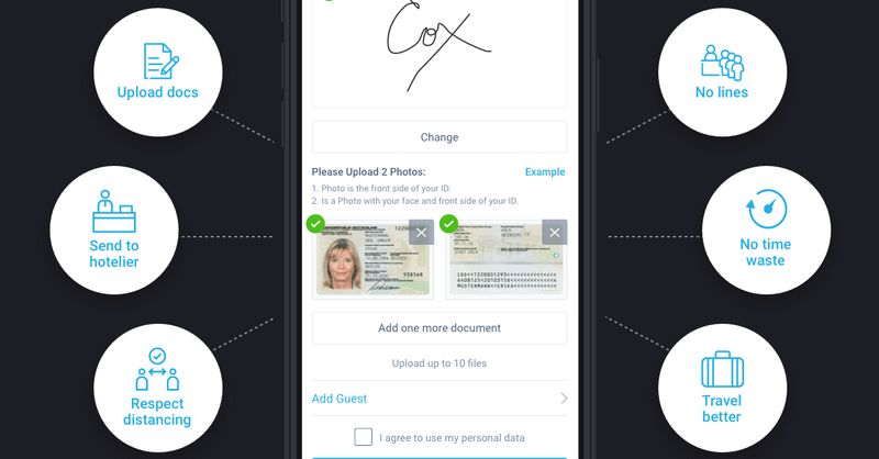 Mobile Self-Check-in - fast hotel guest registration with HotelFriend App
